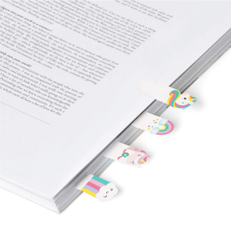 Marque-pages adhésifs Unicorn - Nuage